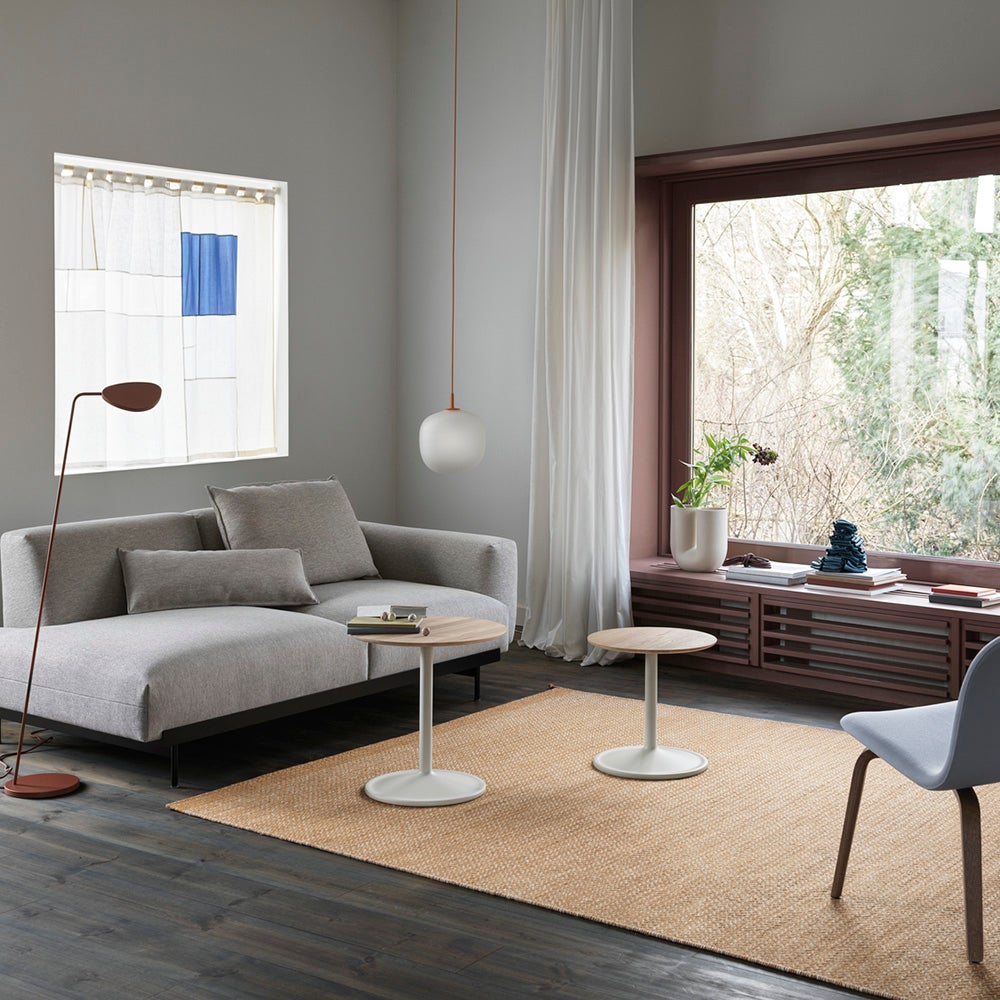 Muuto In Situ 2-seters modulsofa Config 6-Clay12/Svart | Kjøp fra Hulténs