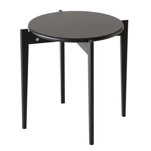 Oscarssons Möbel Tilia Sidebord Ø51 cm Svartbeiset eik | Kjøp fra Hulténs